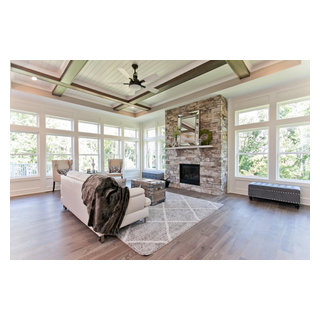 GREYPEARL CRAFT SPLIT MODULAR FIREPLACE - Living Room - San Diego - by ...