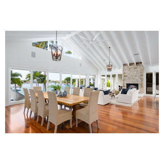 Hamptons living room - Beach Style - Living Room - Gold Coast - Tweed ...