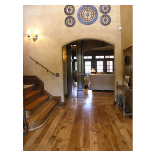 Hand Scraped Hand-Hewn Hand-Rubbed Natural Finish on 7" Character ...