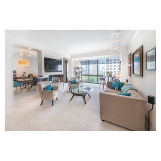 Hanover House - Contemporary - Living Room - Atlanta - by studioH ...