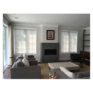 Hard window coverings - Contemporain - Salon - Montréal - par Carter ...