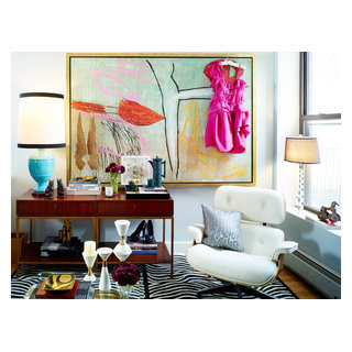 Harlem Apartment - Eclectic - Living Room - New York - by Right Meets ...