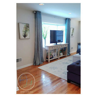 Harvey Ct. Living Room - Transitional - Living Room - New York - by ...