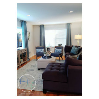 Harvey Ct. Living Room - Transitional - Living Room - New York - by ...