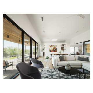 HAUS5 - Modern - Living Room - Phoenix - by K2 Signature Homes | Houzz