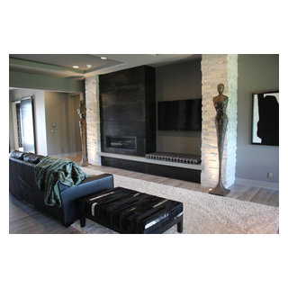 Heat & Glo MEZZO Series Gas Fireplace - Modern - Living Room ...