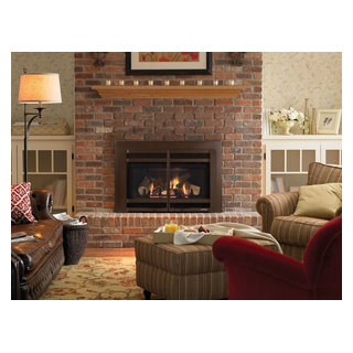 Heat & Glo Supreme-I30 Gas Insert - Traditional - Living Room ...