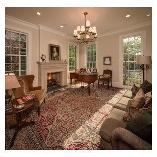 Hedwig - Rustic - Living Room - Houston - by Thompson Custom Homes | Houzz