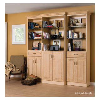 Heritage Maple Wall Unit - Living Room - Grand Rapids - by EasyClosets ...