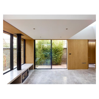Hidden House - Contemporary - Living Room - London - by IQ Glass UK | Houzz