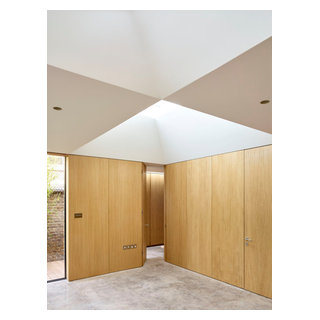 Hidden House, Listed New Build - Scandinavian - Living Room - London ...