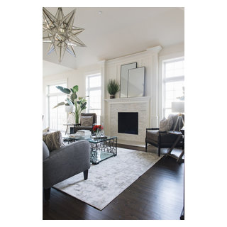 High Contrast Drama - Transitional - Living Room - Chicago - by Timber ...