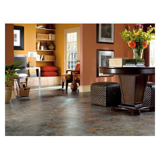 High Performance, Versatile Vinyl Flooring - Transitional - Living Room ...