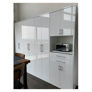 High-Rise Contemporary Downtown Condo - Contemporary - Living Room ...