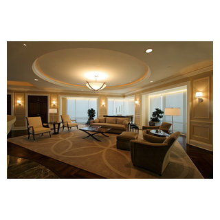 High Rise Living Room - Contemporary - Living Room - Milwaukee - by ...