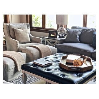 Highland Park Cottage - Transitional - Living Room - Toronto - by Andra ...