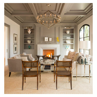 Highland Park Santa Barbara - Traditional - Living Room - Dallas - by ...