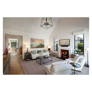 Hill Road Residence - Modern - Living Room - Santa Barbara - by Manson ...