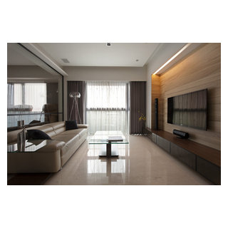 Hillview 128 Condo Design by SpaceArt - Modern Living Room Design ...