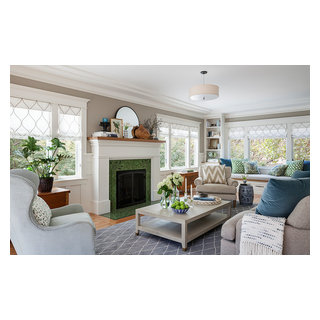 Historic Berkeley Craftsman - Traditional - Living Room - San Francisco ...