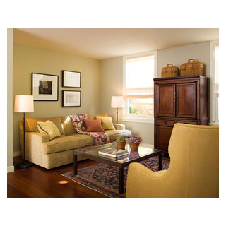 Historic Berkeley Renovation - Transitional - Living Room - San ...