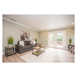 Home Remodel - Contemporary - Living Room - Orange County - by Mareva ...