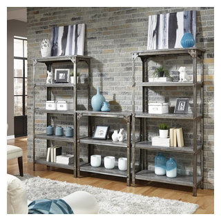 Home Styles Urban Style 3 Pieces Storage Unit - Industriel - Salon ...