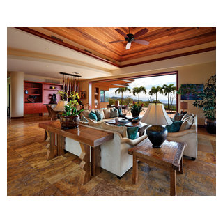 Honolua Ridge, Maui, Residence - Tropical - Living Room - Hawaii - by ...