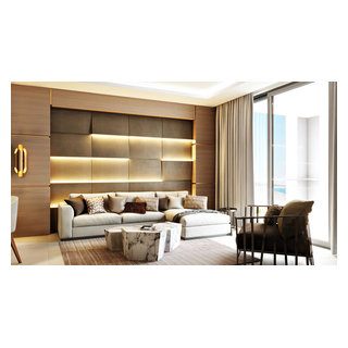 Hotel Design 3D Visualization - Modern - Living Room - Edinburgh - by ...