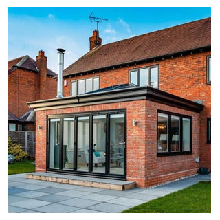 House Extension with Log Burning Stove - Contemporary - Living Room ...