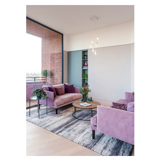 Hoxton Press Penthouse - Contemporary - Living Room - London - by ...