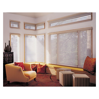 Hunter Douglas Nantucket Shaeds w/ Cordlock Pull - Living Room - Other ...