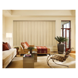 Hunter Douglas SKYLINE PANELS / GLIDING PANELS - Modern - Living Room ...