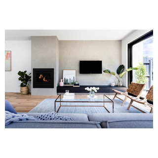 Iluka - Contemporary - Living Room - Melbourne - by The Little Brick ...