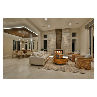 Indian Ridge Remodel - Contemporary - Living Room - Other - by Angela ...