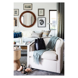 Indigo-Infused Living Room Makeover for Erica Chan Coffman of Honestly ...