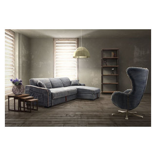 Industrial Loft Furniture - Eclectic - Living Room - New York - by Zin ...