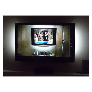 Inspired LED Accent Lighting- TV Backlight - Contemporary - Living Room ...