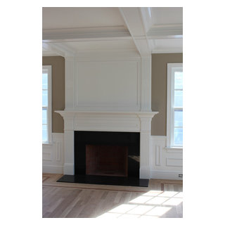 Interior Finish Carpentry - Traditional - Living Room - Boston - by ...