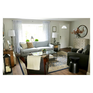 Inviting Traditional Split Level - Farmhouse - Living Room - Other - by ...