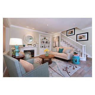 Irvine Living Room - Clásico renovado - Salón - Orange County - de ...