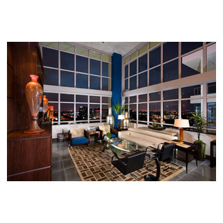 Irvine Penthouse - Contemporary - Living Room - Orange County - by ...