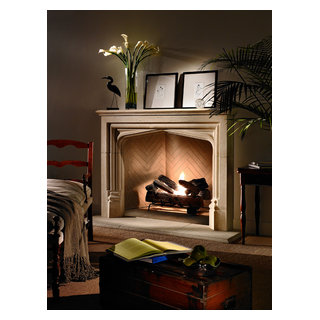 Isokern Magnum Fireplace - Traditional - Living Room - Dallas - by ...