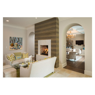 Isokern Standard Fireplace - Contemporary - Living Room - Houston - by ...