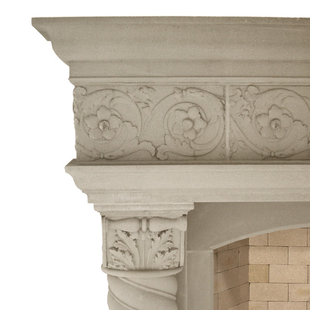 Italian Fireplace Mantels Styles - Living Room - Oklahoma City - by ...