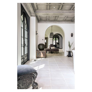 Italian Revival Residence in Pasadena - Living Room - Los Angeles - by ...