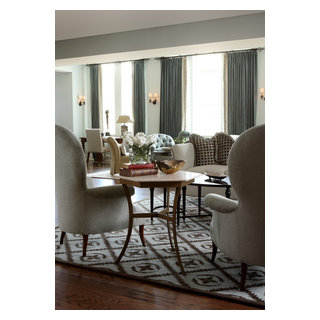 J. Hirsch Interior Design - Traditional - Living Room - Atlanta - by J ...