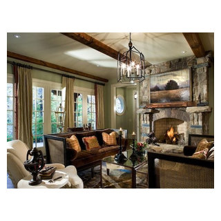 J. Hirsch Interior Design Portfolio - Traditional - Living Room ...