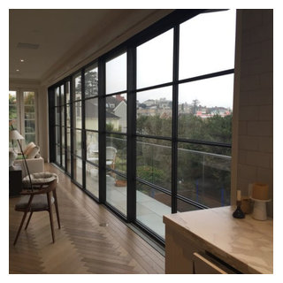 Jada Windows Steel Top Hung Sliders - Contemporáneo - Salón ...