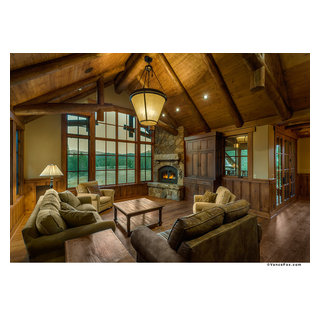 Jake Teeter - Rustic - Living Room - Sacramento - by NSM Construction ...